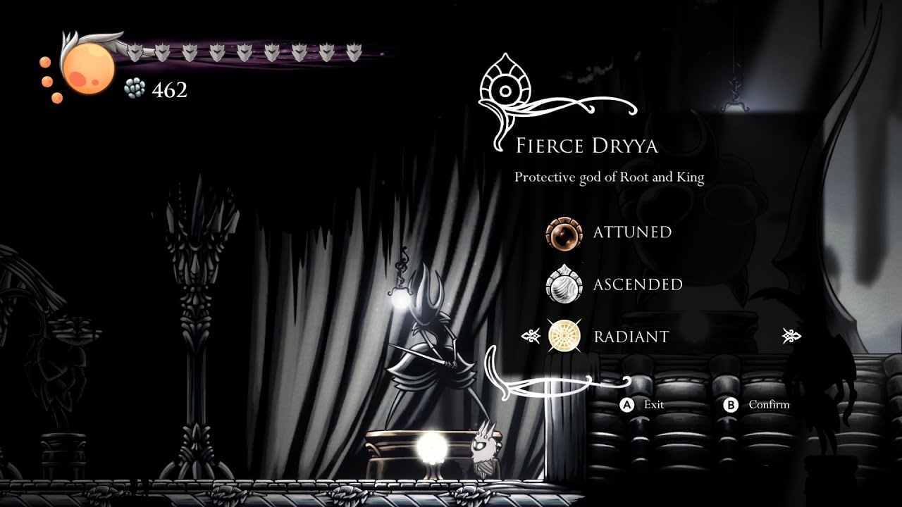 Radiant Fierce Dryya - Hollow Knight Pale Court - YouTube