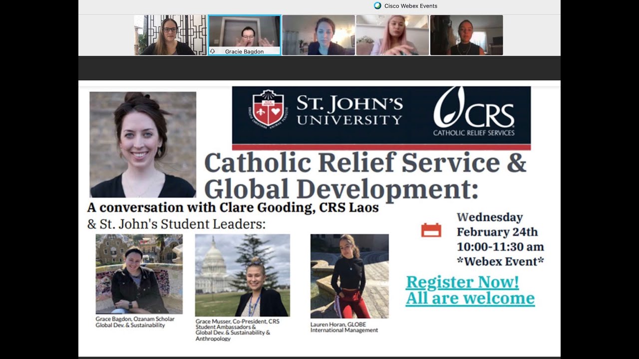 A Conversation on Catholic Relief Service & Global Development with ...