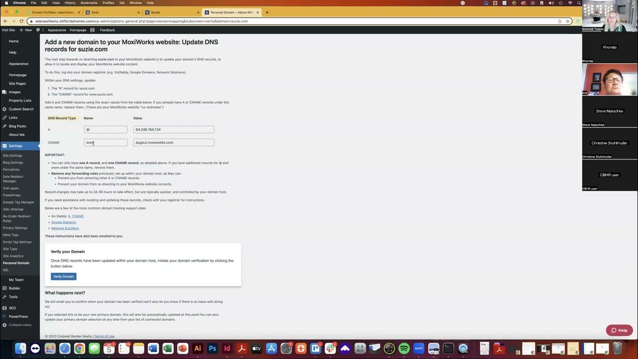How to Correctly Connect your Custom Vanity Domain - Moxi Monday - YouTube