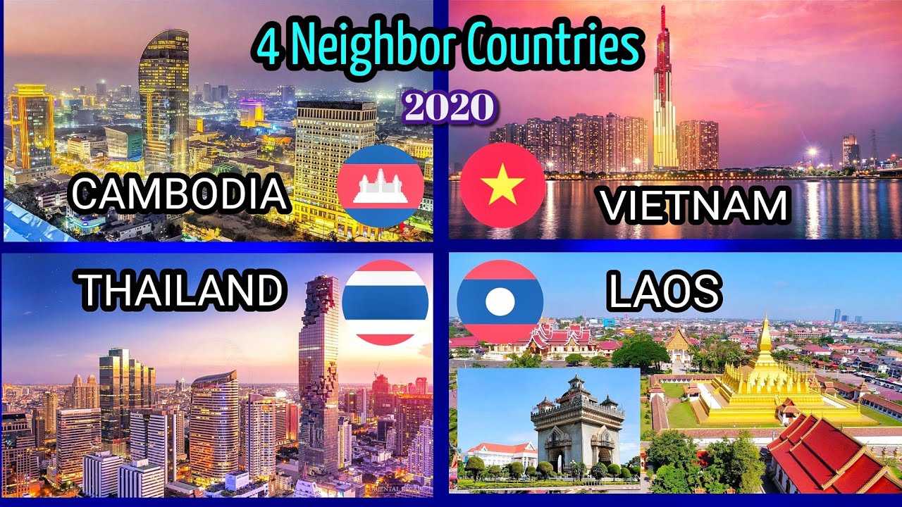 CAMBODIA, THAILAND, VIETNAM and LAOS | ASEAN neighboring countries ...