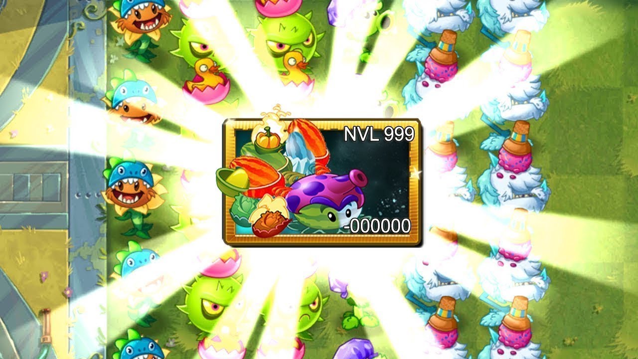 Plants vs Zombies 2 All Pult Plants Max Level Power-Up! - YouTube