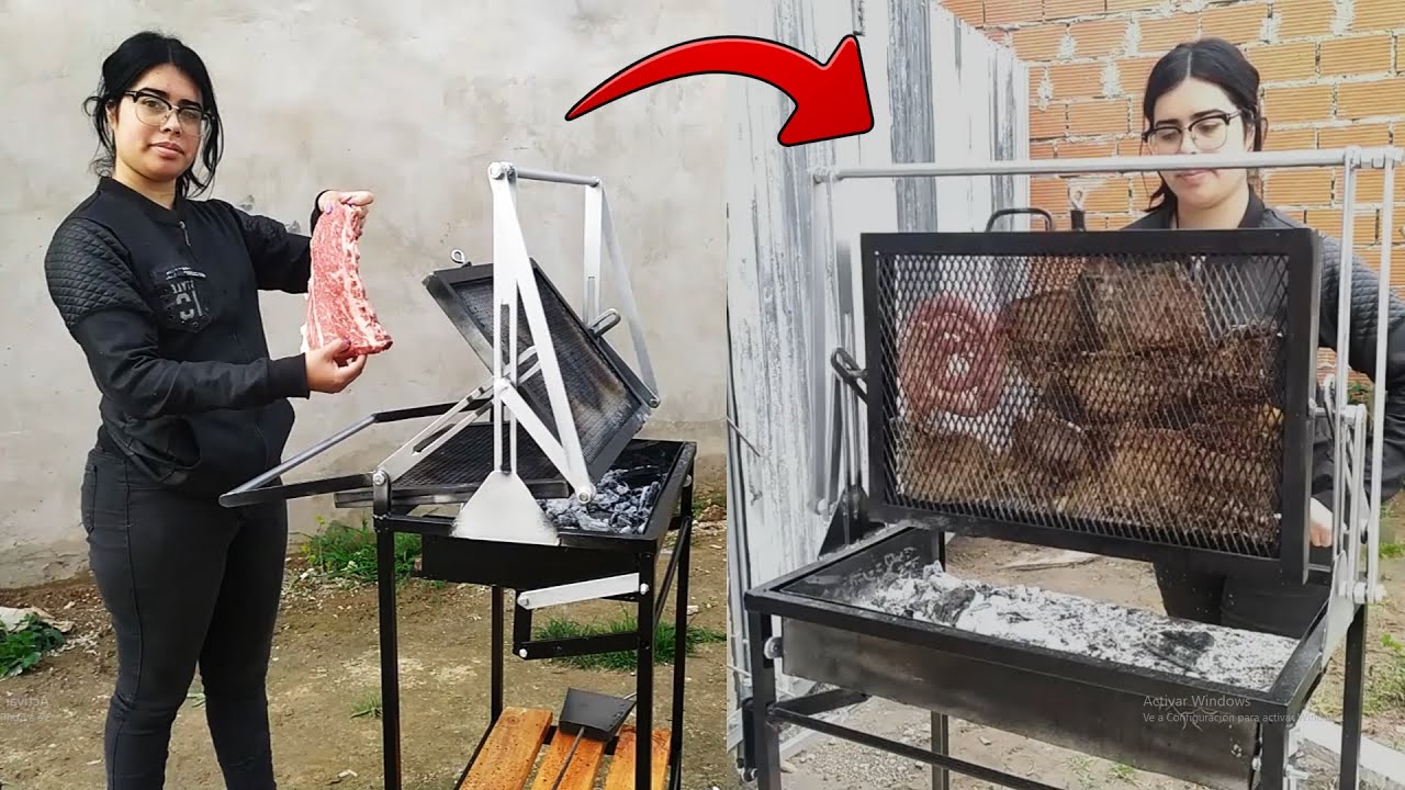 The Rotating Grill with Automatic Opening That Will Change Your BBQ! 😱🔥 ...