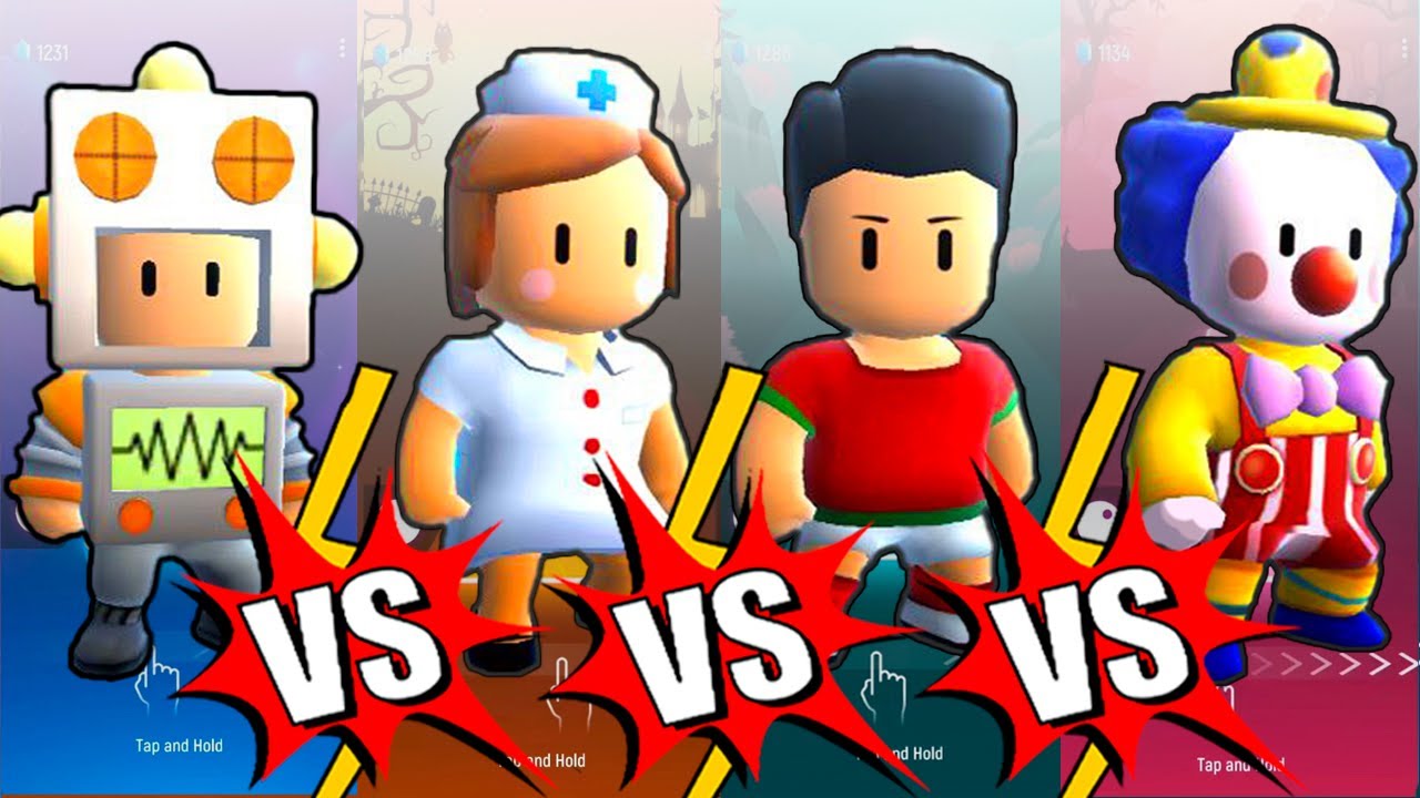 🔴MR.STUMBLEBOT🆚 NURSE JOY 🆚 LUIS BALLER 🆚 CLOWN FIZBO🔴 - YouTube