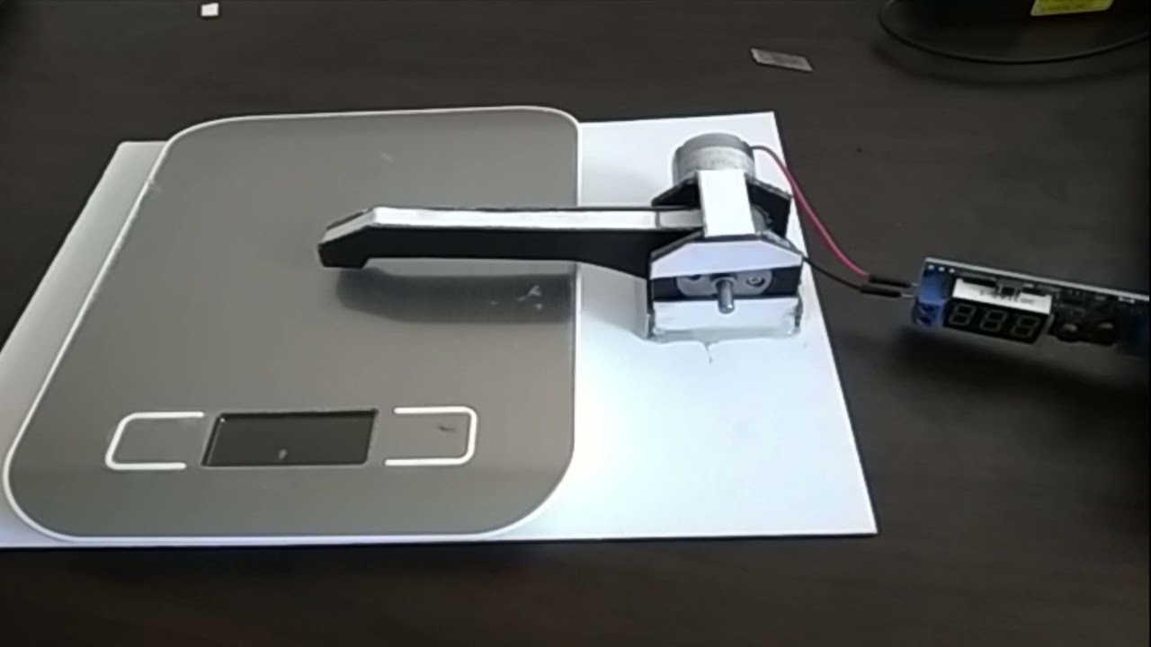 Measuring speed and torque of a motor - YouTube