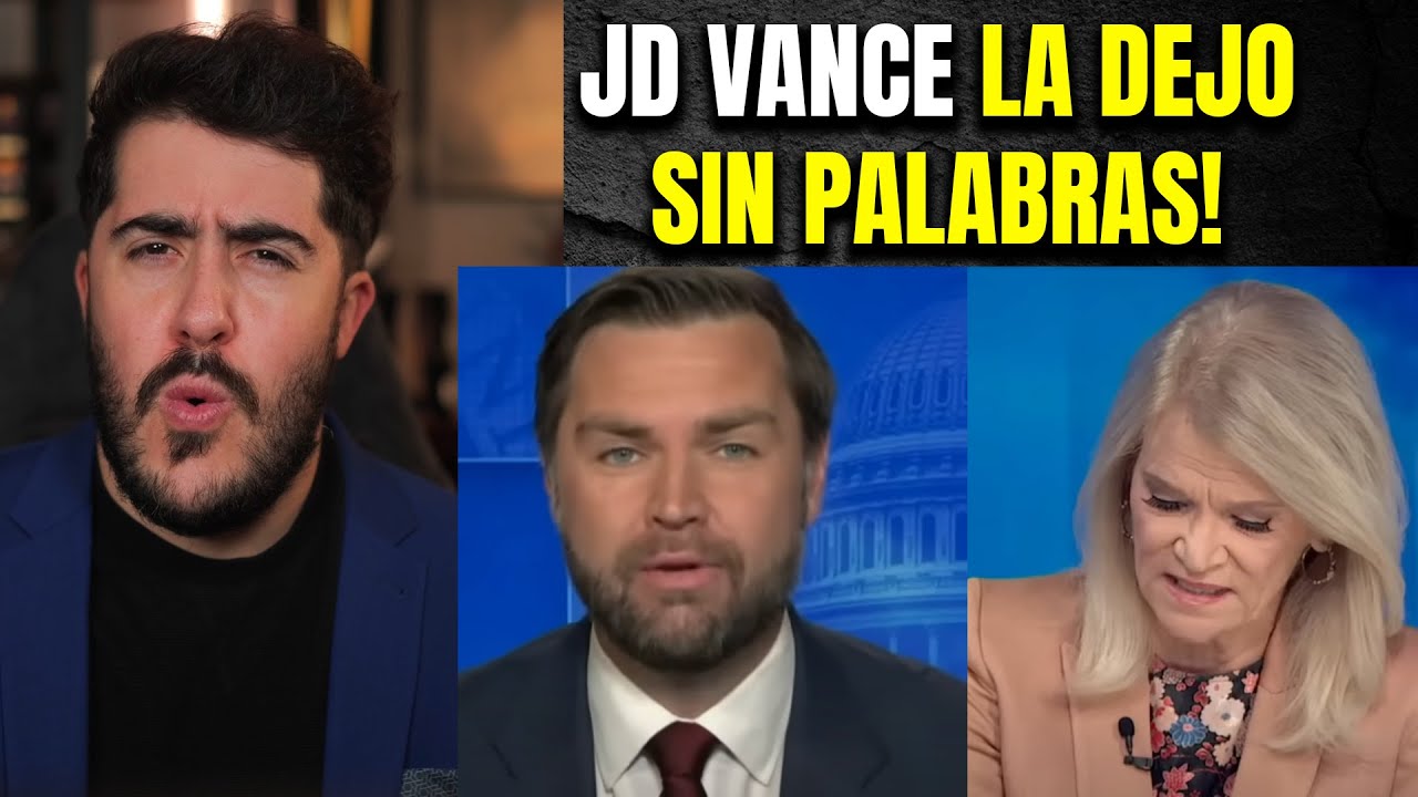 "No puedo creer que dijeras eso!" JD Vance HUMILLA a presentadora de ...