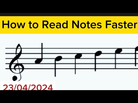 C3- How to Read Staff Notations Faster - YouTube