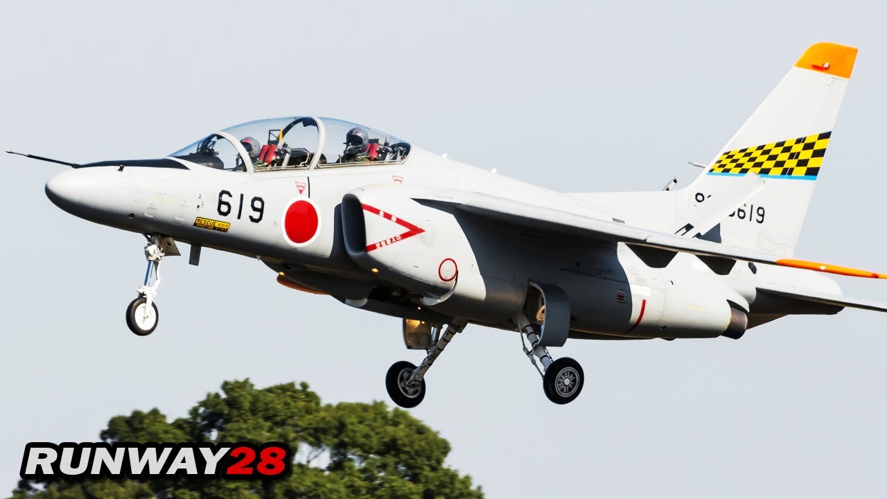 JASDF Hamamatsu & Shizuhama - Japanese Pilot Training - YouTube