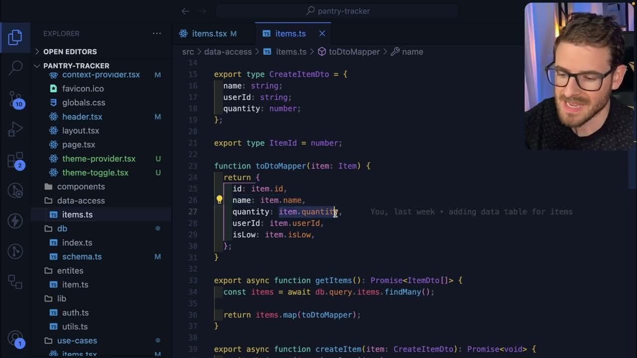 Applying clean architecture to my Next.js project - YouTube