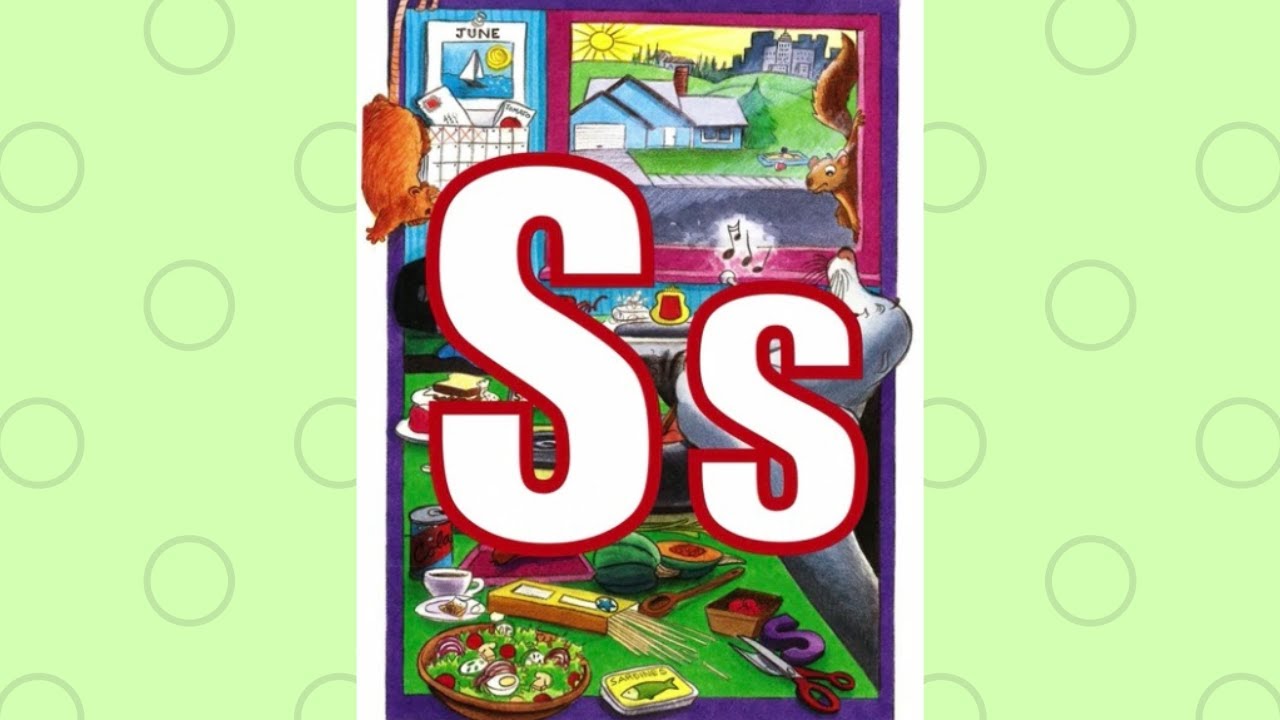 The Letter "S" - The ABC's with My Friend Reyn | Educational Videos For Kids - YouTube