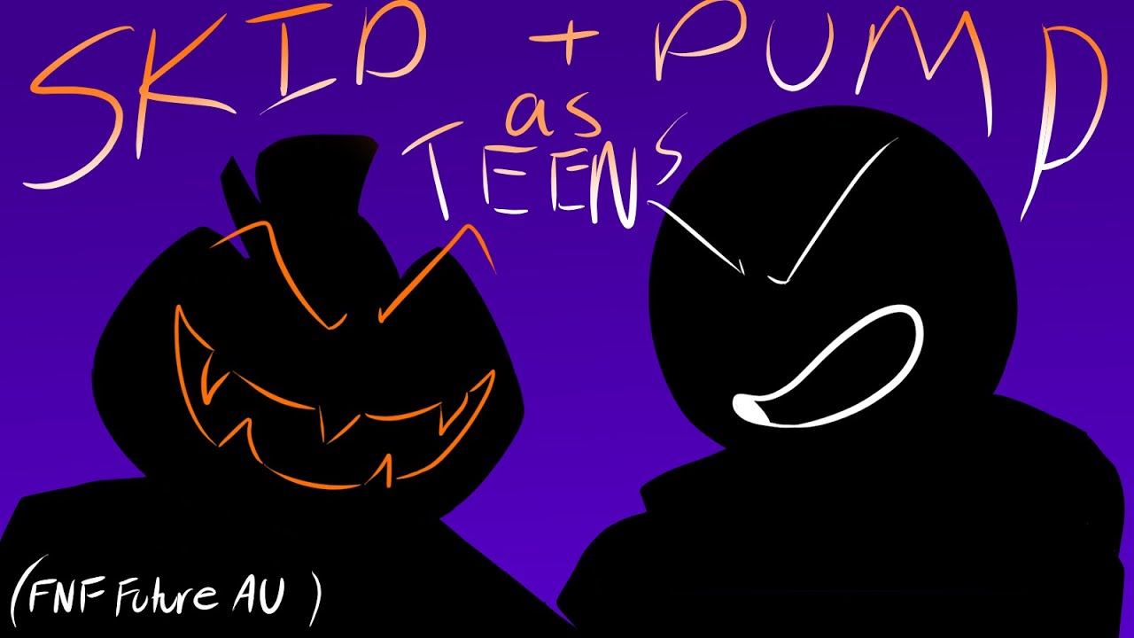 Skid and Pump as Teenagers! (FNF Future AU) /ORIGINAL CONCEPT/ - YouTube