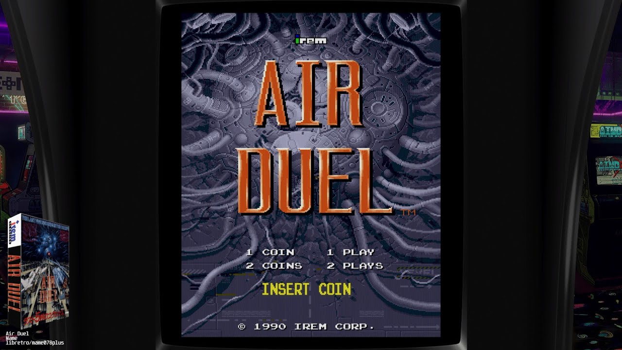 Air Duel (Arcade - Irem - 1990) Mame Batocera 38 Beta - YouTube