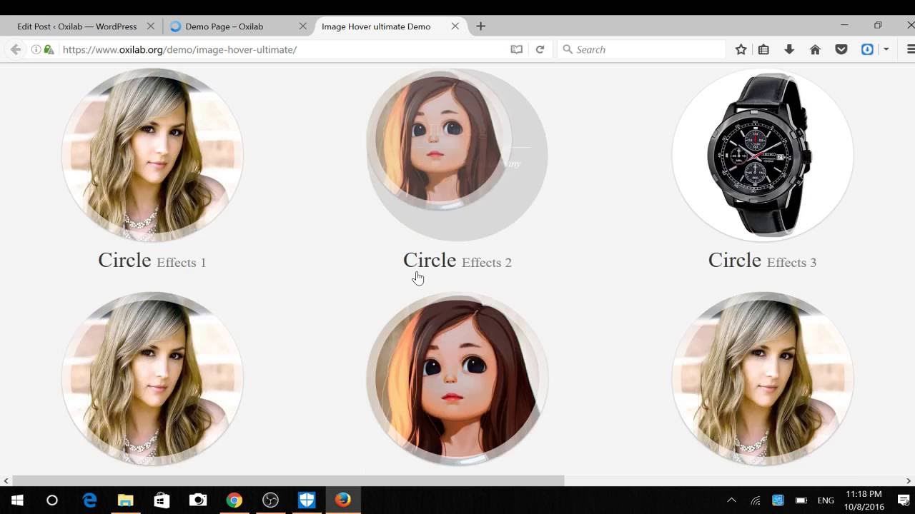 Image Hover Effects Ultimate Video Tutorial - YouTube
