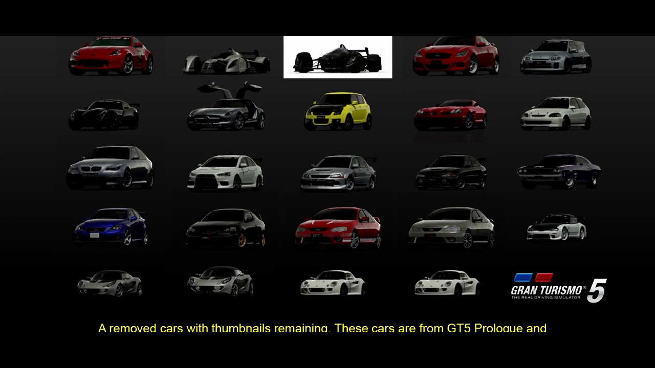 Gran Turismo 5 Cut Tracks Cars & Events Best Game PS PS2 PS3 XBOX PC ...