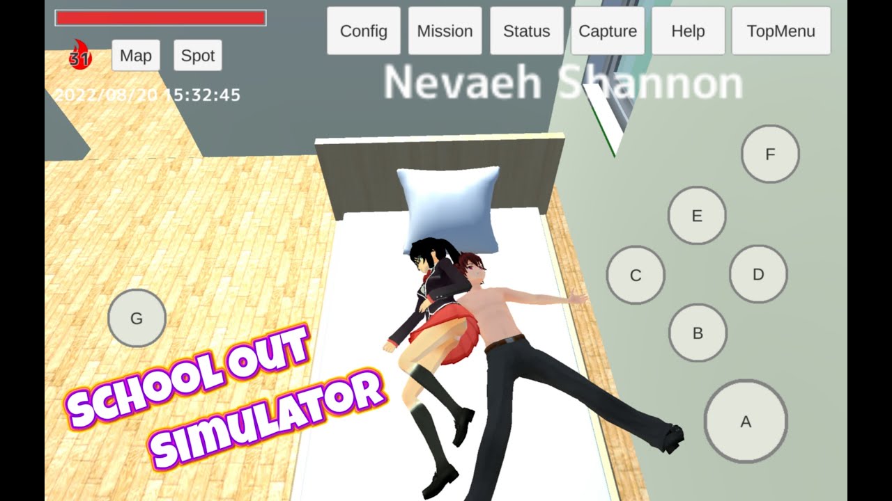 YATAĞA ERKEK ATTIM AMA ÖLDÜ 😲 | School Out Simulator - YouTube