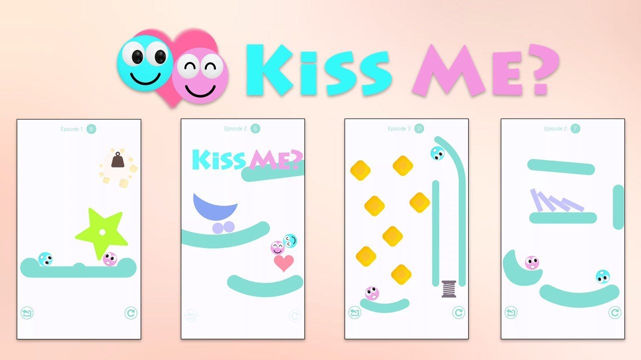 Kiss Me? ( Game App for iPhone/Android ) - YouTube