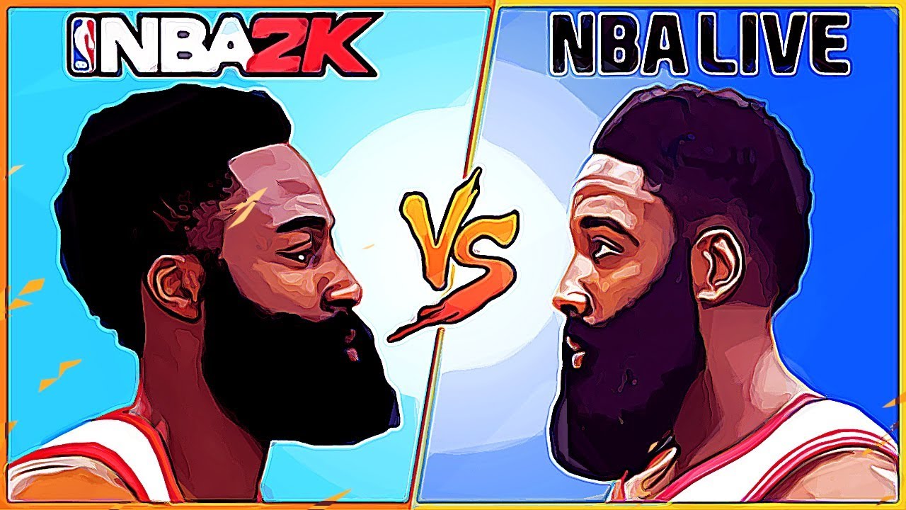 JAMES HARDEN NBA 2K vs NBA LIVE [2010 - 2018] - YouTube