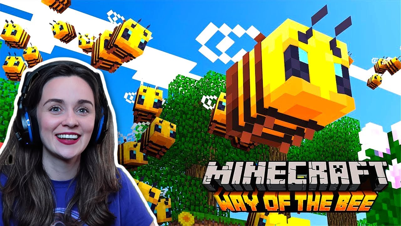Let's Explore the Way of the Bee Map | Let's Play Minecraft - YouTube