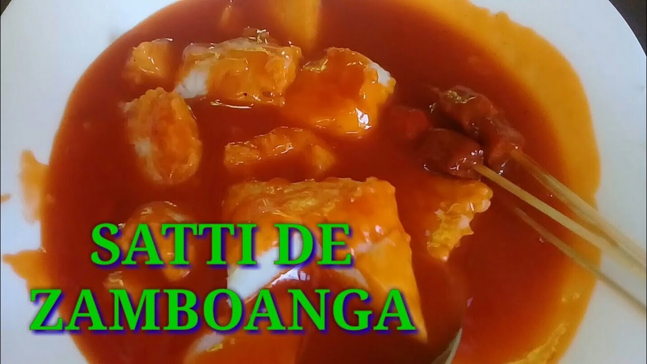 SATTI DE ZAMBOANGA | EXOTIC FOOD - YouTube