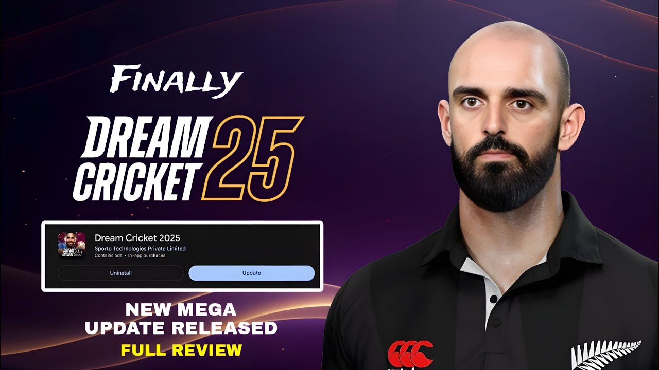 Dream Cricket 25 New Mega Update Released Full Review| Technical Gaming Studios - YouTube