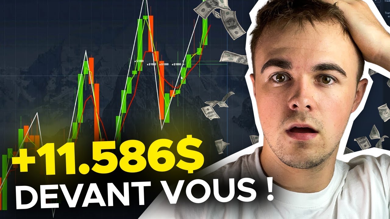 Je gagne et retire 11.586$ devant vous en 1 heure grâce à Pocket option ...