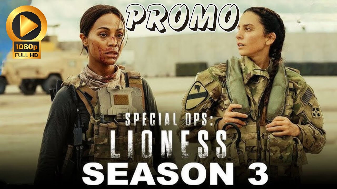 Lioness Season 3 Trailer 2026 - Paramount+ | Taylor Sheridan, Special ...