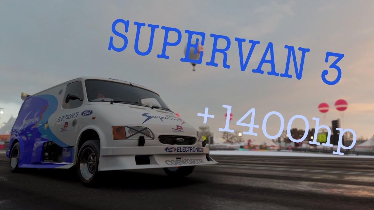 BEST FORD SUPERVAN 3 DRAG BUILD + TUNE - Forza Horizon 4 - YouTube