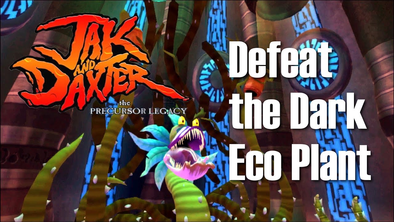 Jak and Daxter - Black Thumb (Defeat the Dark Eco Plant) - YouTube