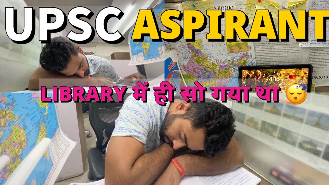 Upsc Aspirant study vlog from Morning to Night | Full vlog - YouTube