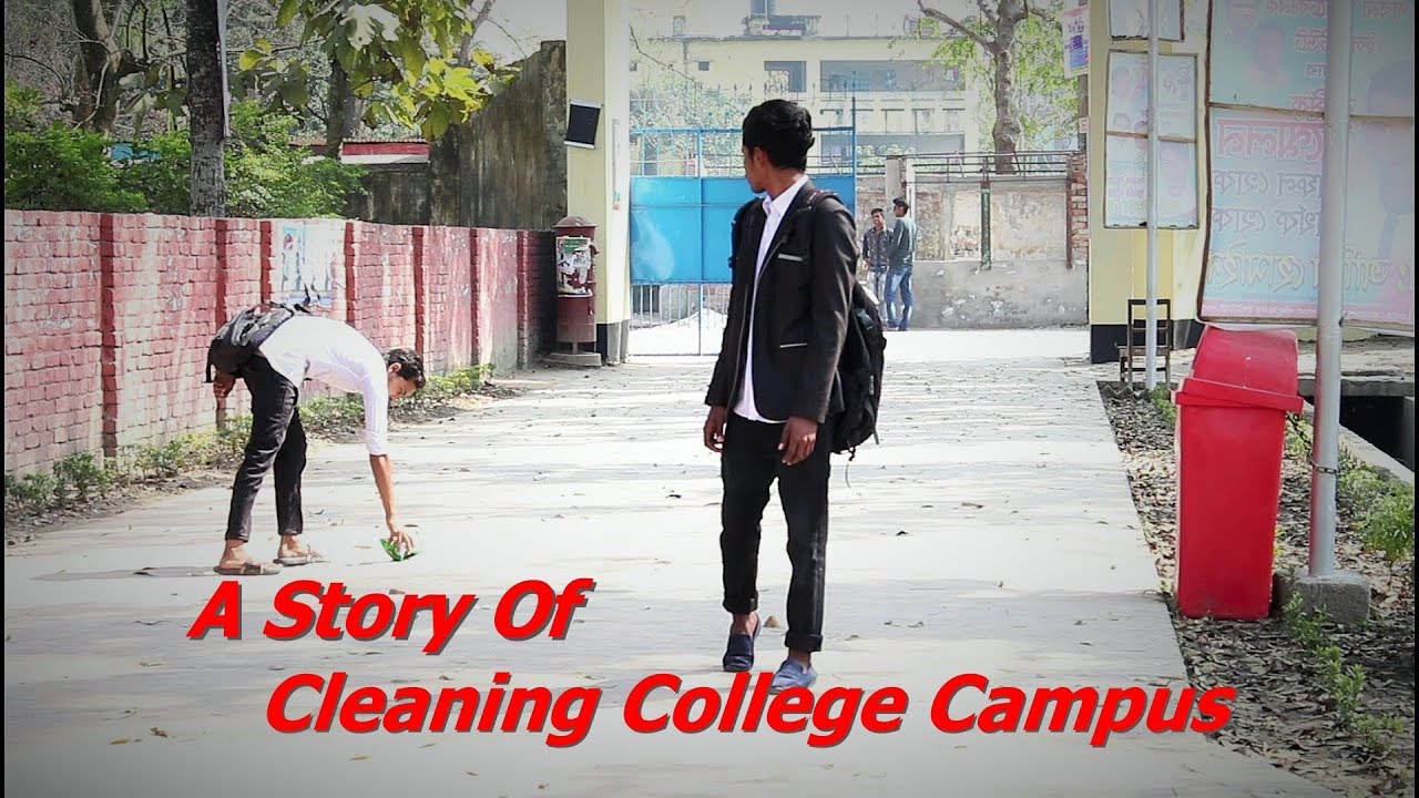 New Short Film 2018 - A Story Of Cleaning College Campus - YouTube