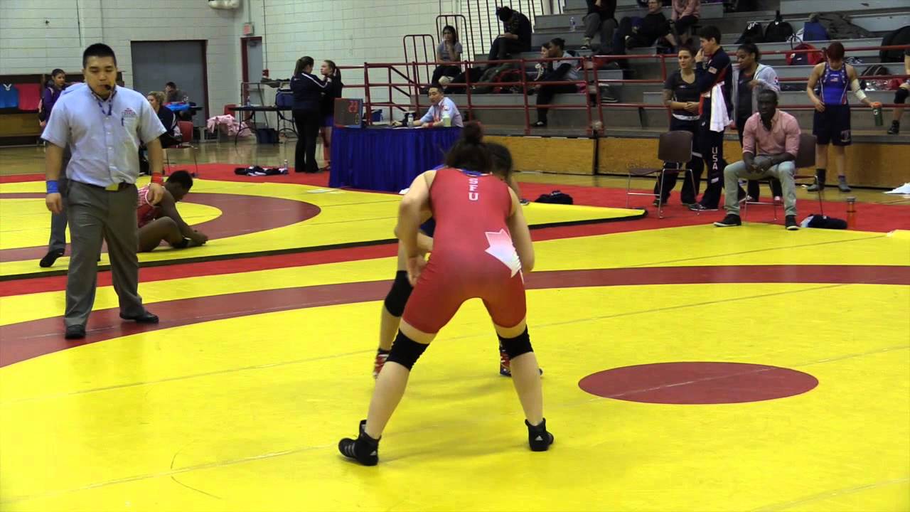 2015 Junior Nordhagen Classic: 48 kg Final Abby Lloyd vs. Sariyah Jones ...