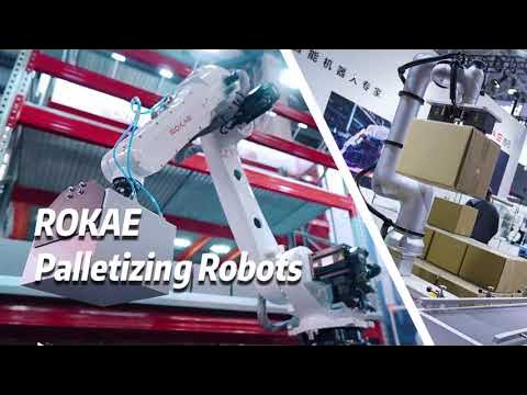 From Industrial Robots to Cobots: ROKAE's Palletizing Package Fits All! #robotics #industry ...