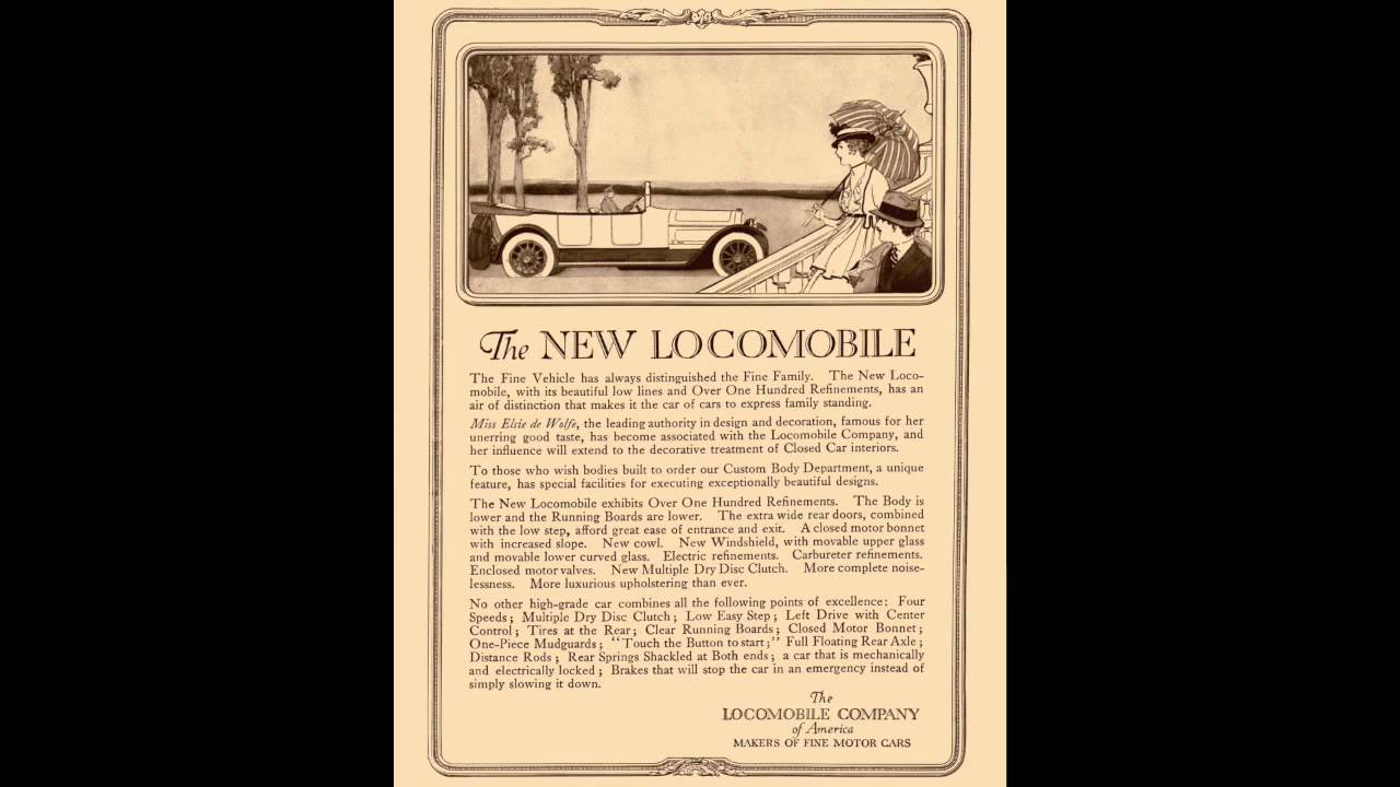 1915 Locomobile - YouTube