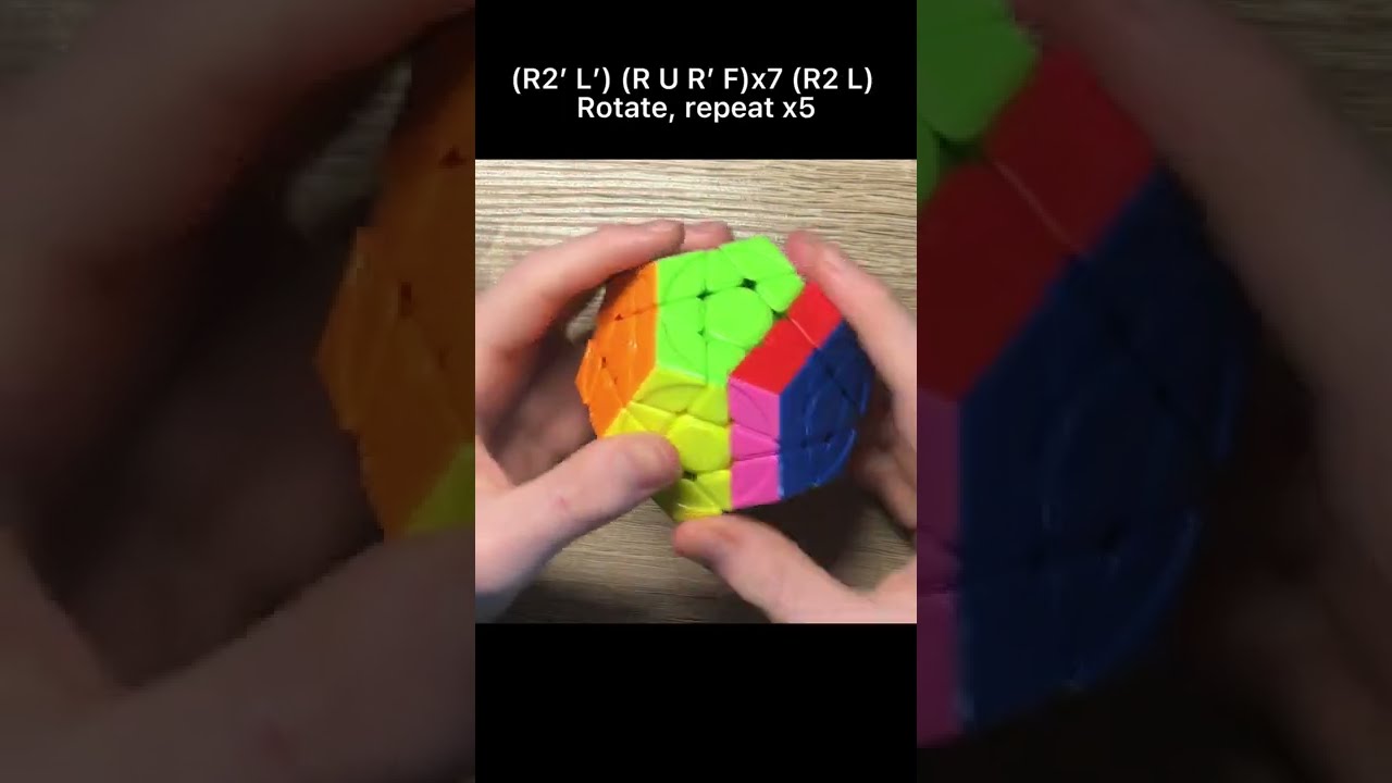 How to superflip a megaminx - YouTube
