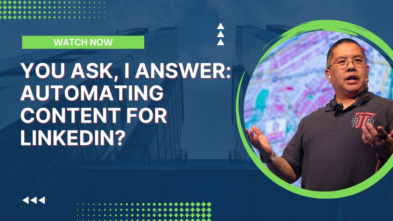 You Ask, I Answer: Automating Content For LinkedIn? - YouTube