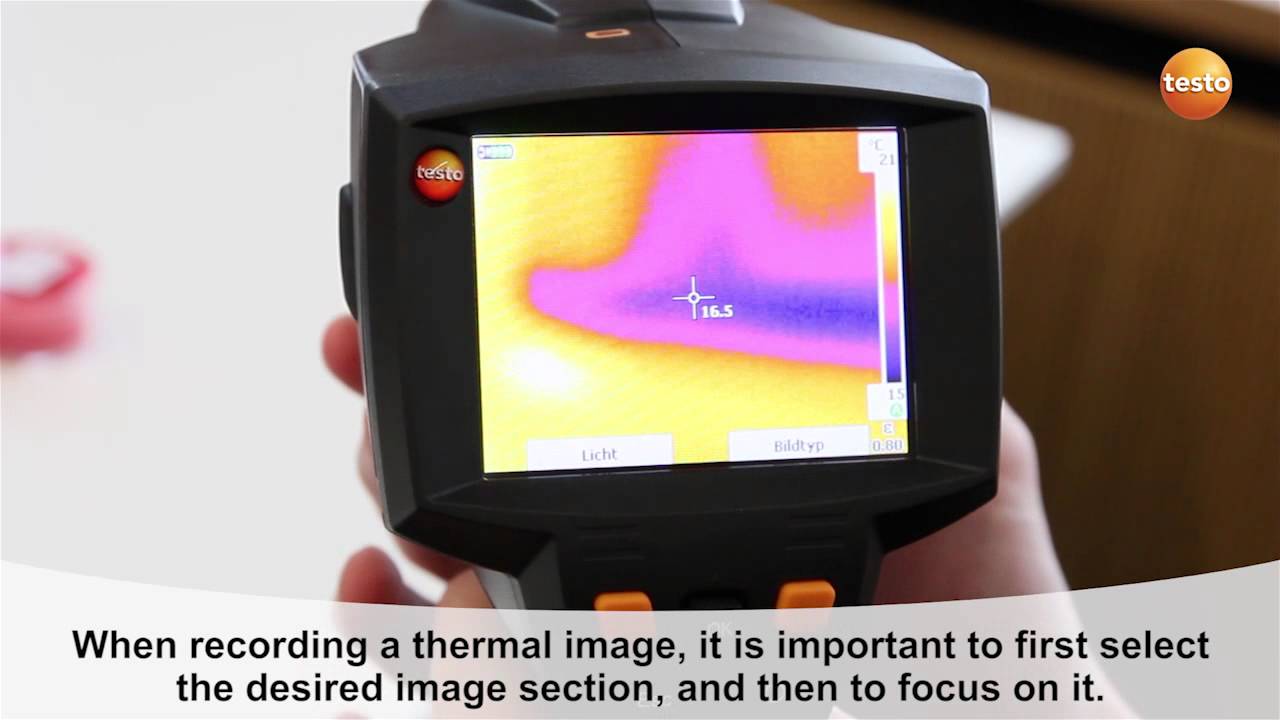 testo 875i - Step 08 - How to Record thermal images - YouTube