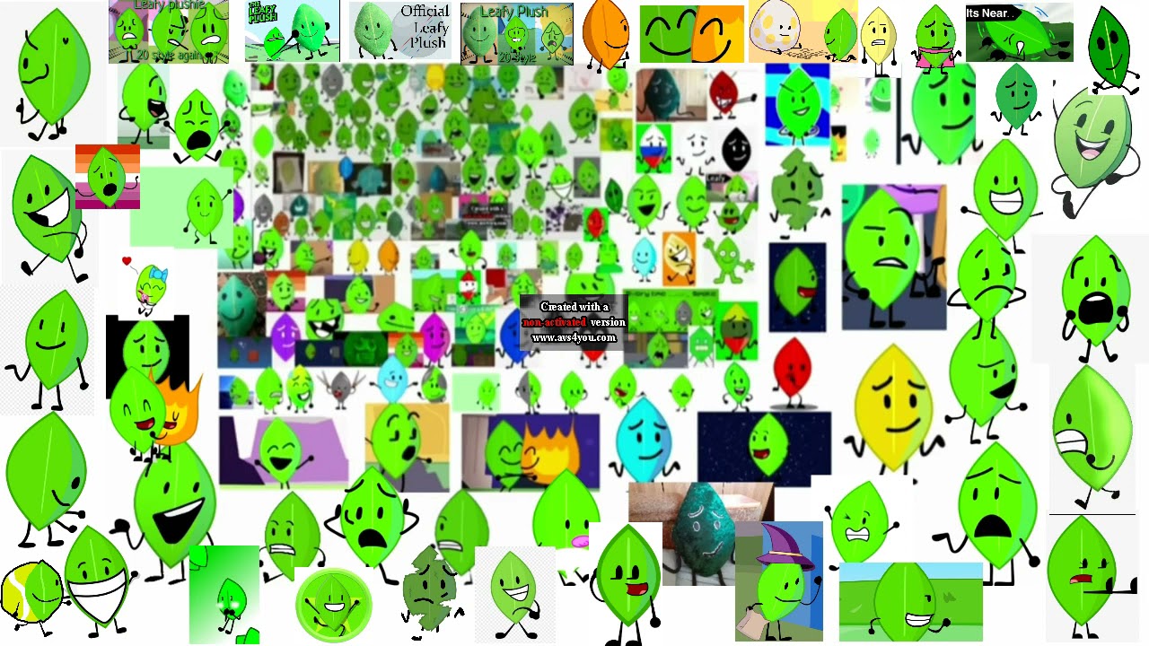 BFB Leafy Add Round 18 vs Everyone - YouTube