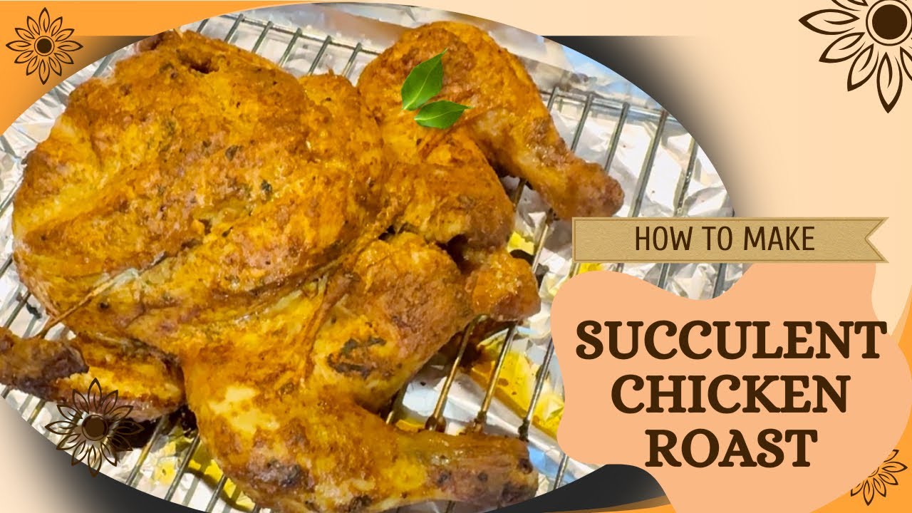CHICKEN TANDOORI ROAST🍗 | Murgh masala | Special recipe😋 - YouTube
