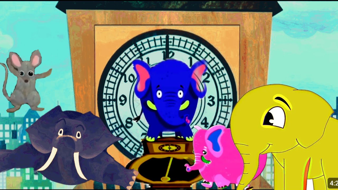 HICKORY DICKORY DOCK ELEPHANT SONG || CLASSIC AUDIO - YouTube