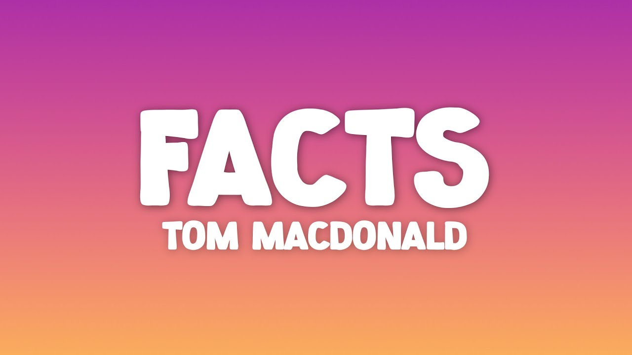 Tom MacDonald - Facts feat. Ben Shapiro - YouTube