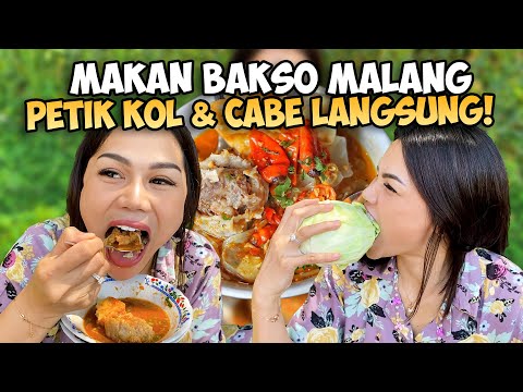 DUT PETIK KOL & CABE LANGSUNG MAKAN PAKE BAKSO DI MALANG GUYS‼
