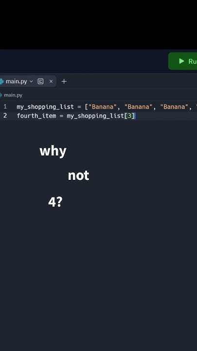 programming for beginners (part 6: lists) - YouTube