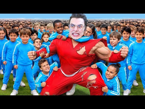 1 ADAM vs 100 ÇOCUK | Kim Kazanır?