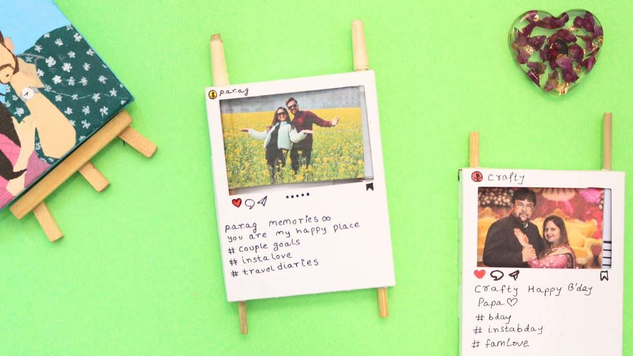 HOW TO MAKE A INSTAGRAM SLIDING CARD | GIFT IDEA DIY #diy #craft # ...