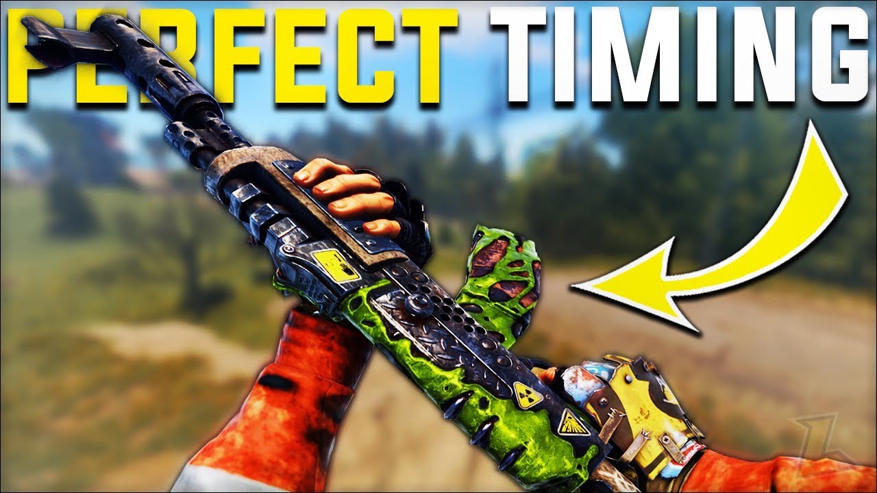 THE PERFECT START FROM ROCK TO AK ON WIPE DAY! RUST DECAYED BASE - Rust ...