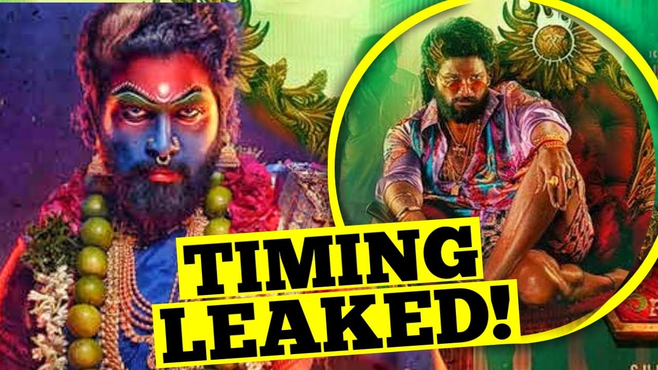 Pushpa 2 Teaser Timing Leaked | New Trailer - YouTube