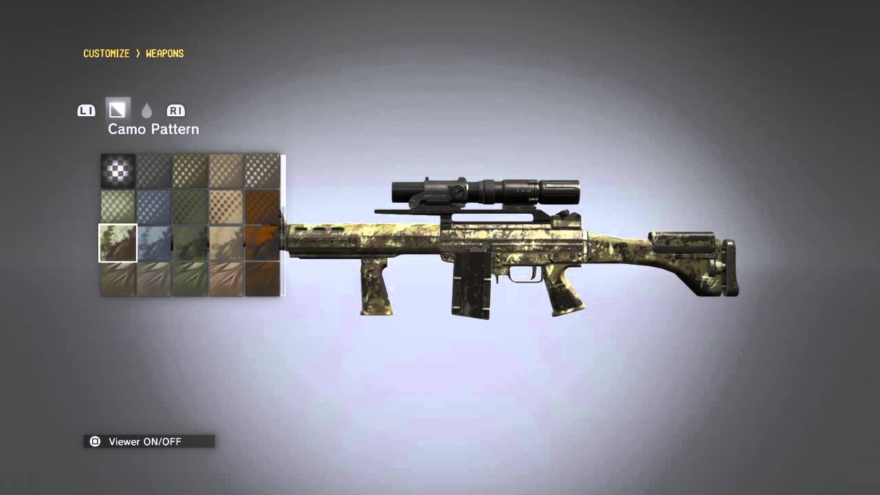 METAL GEAR SOLID V: TPP how to make Solid snakes M4 and M1911 - YouTube