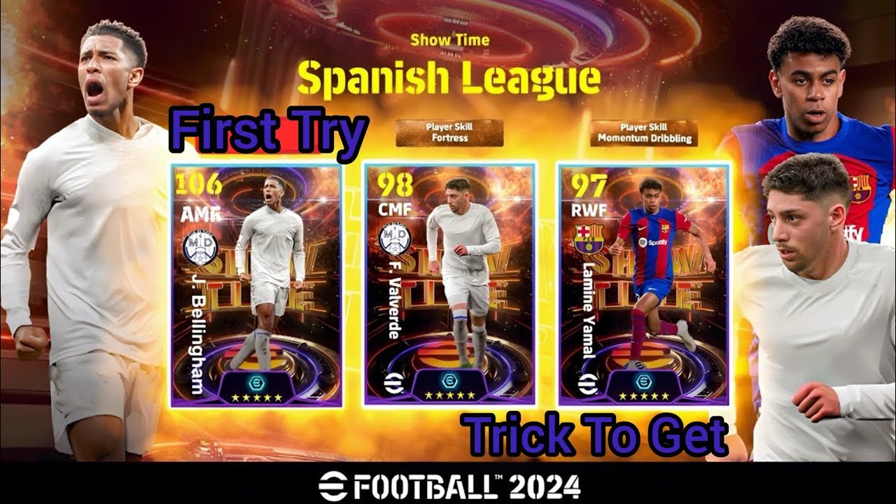 Bellingham Box Draw efootball 24!!I got Bellingham in First Try - YouTube