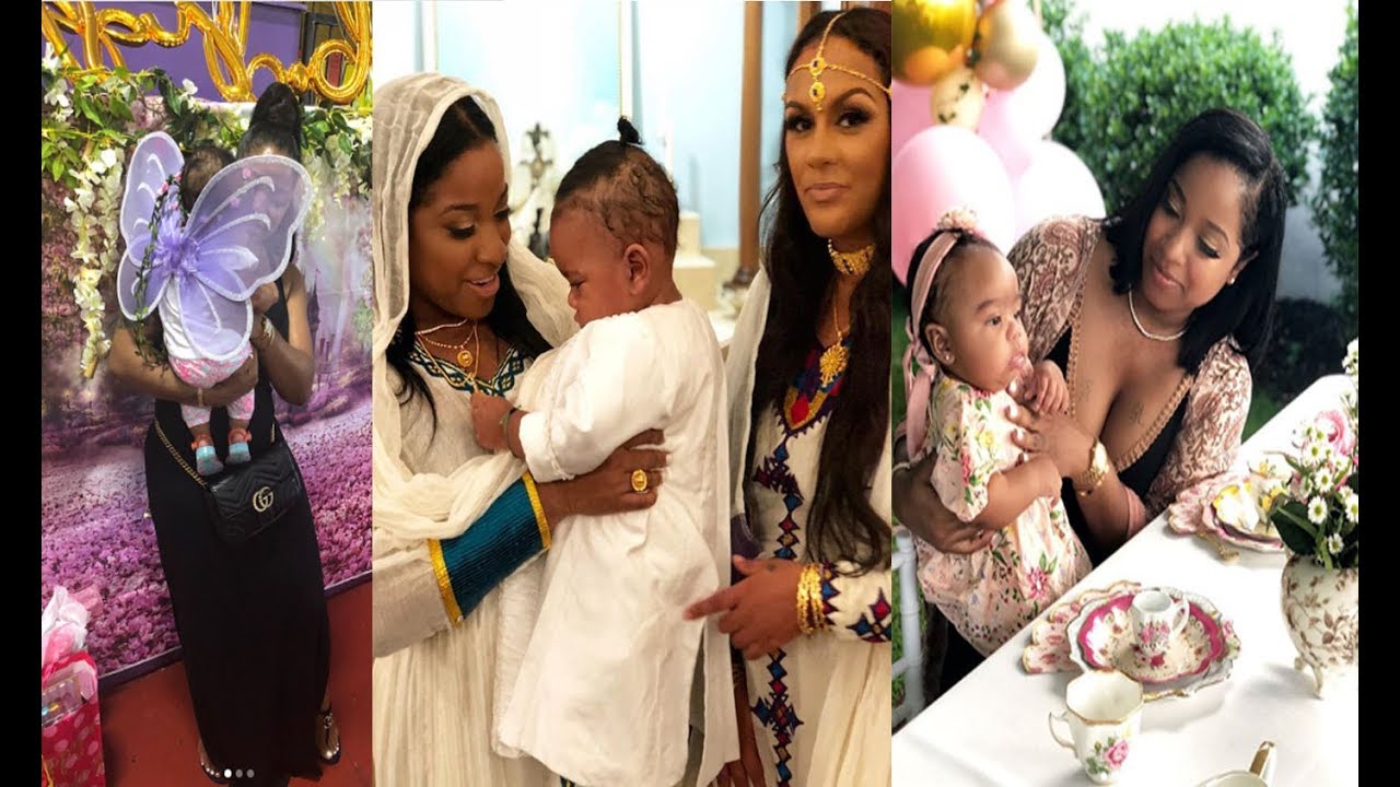 Toya Wright Shares Cute Photo Of Baby Reign In Cute Butterfly - YouTube