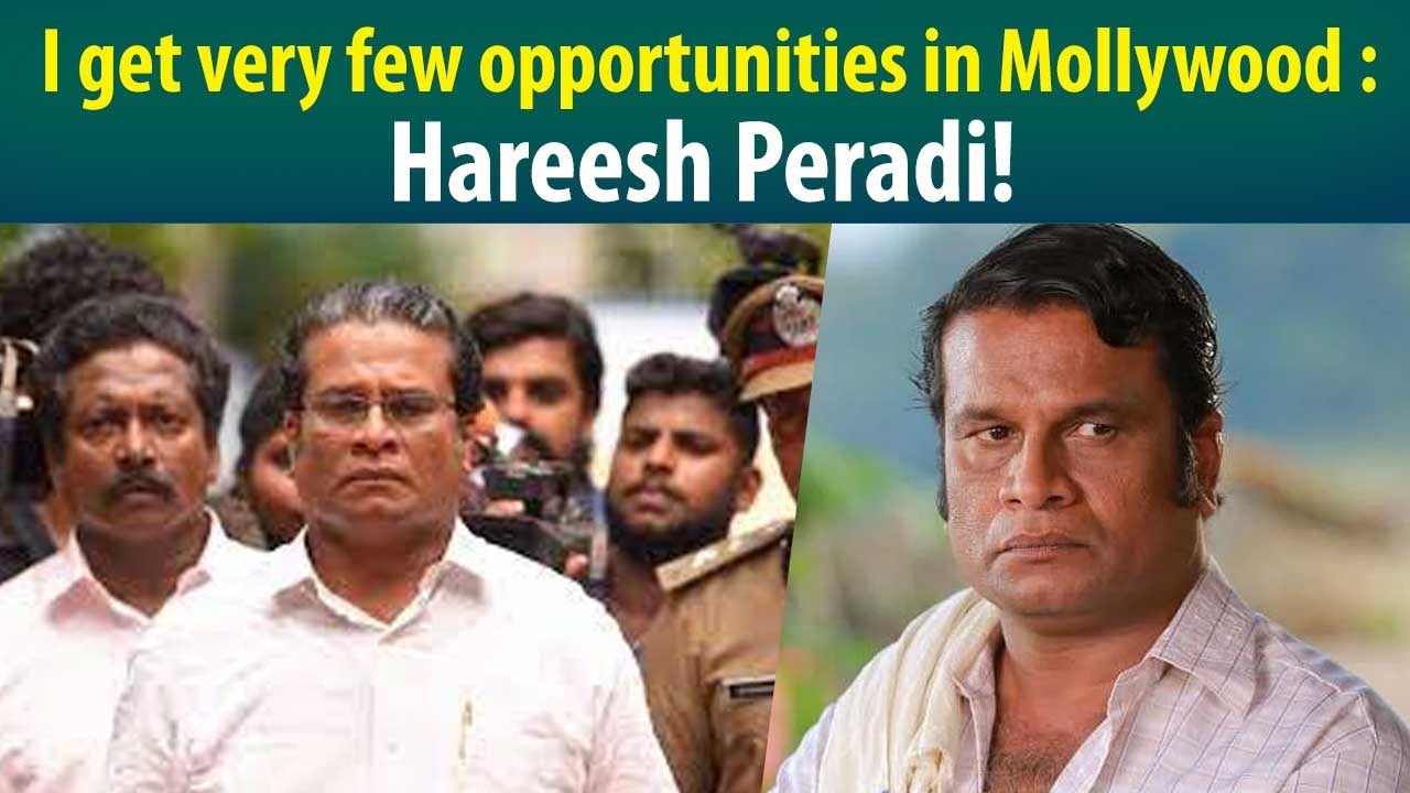 Actor Hareesh Peradi comes up with his latest revelation on the ...