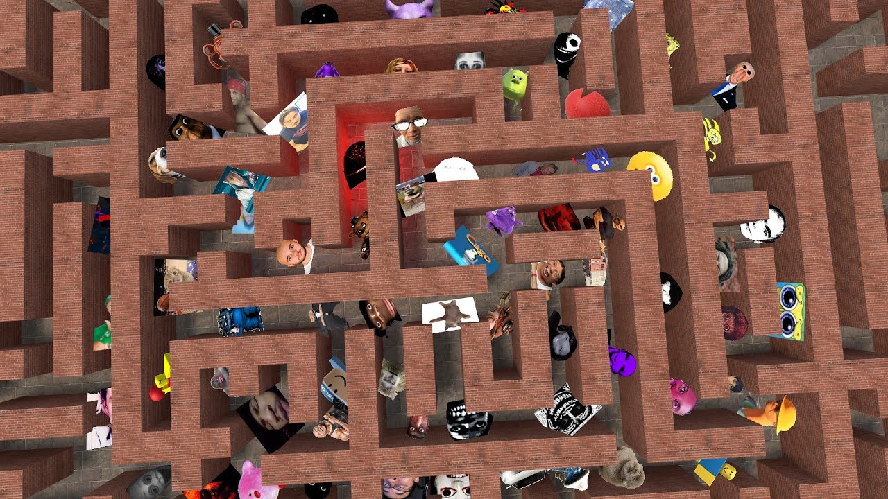 Nico's Nextbots Maze Jumpscares Gmod - YouTube